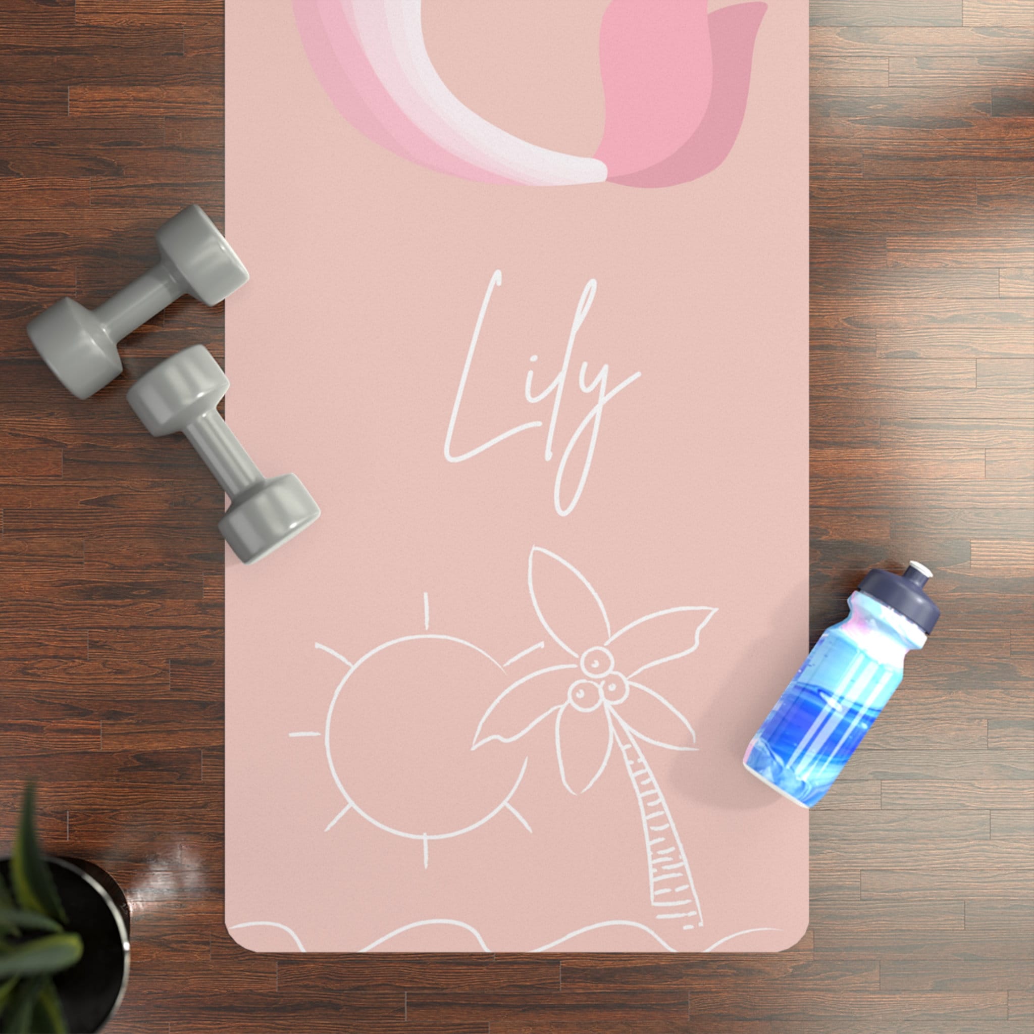 Customizable Kiddie Yoga and Exercise Mat, Yoga Mat for Children, Cute ...