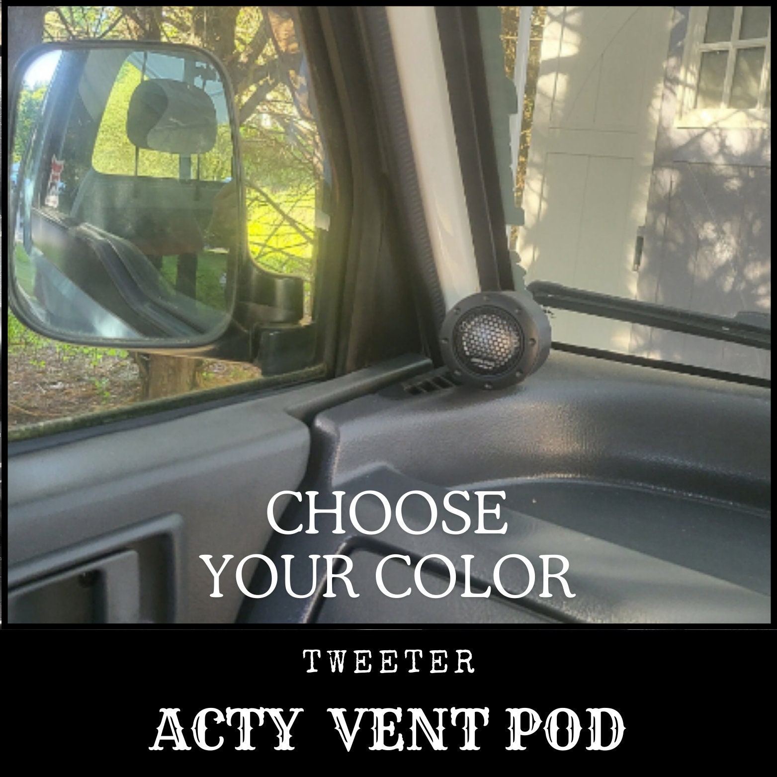 Acty Passenger Side Vent Pod for Tweeter - Etsy