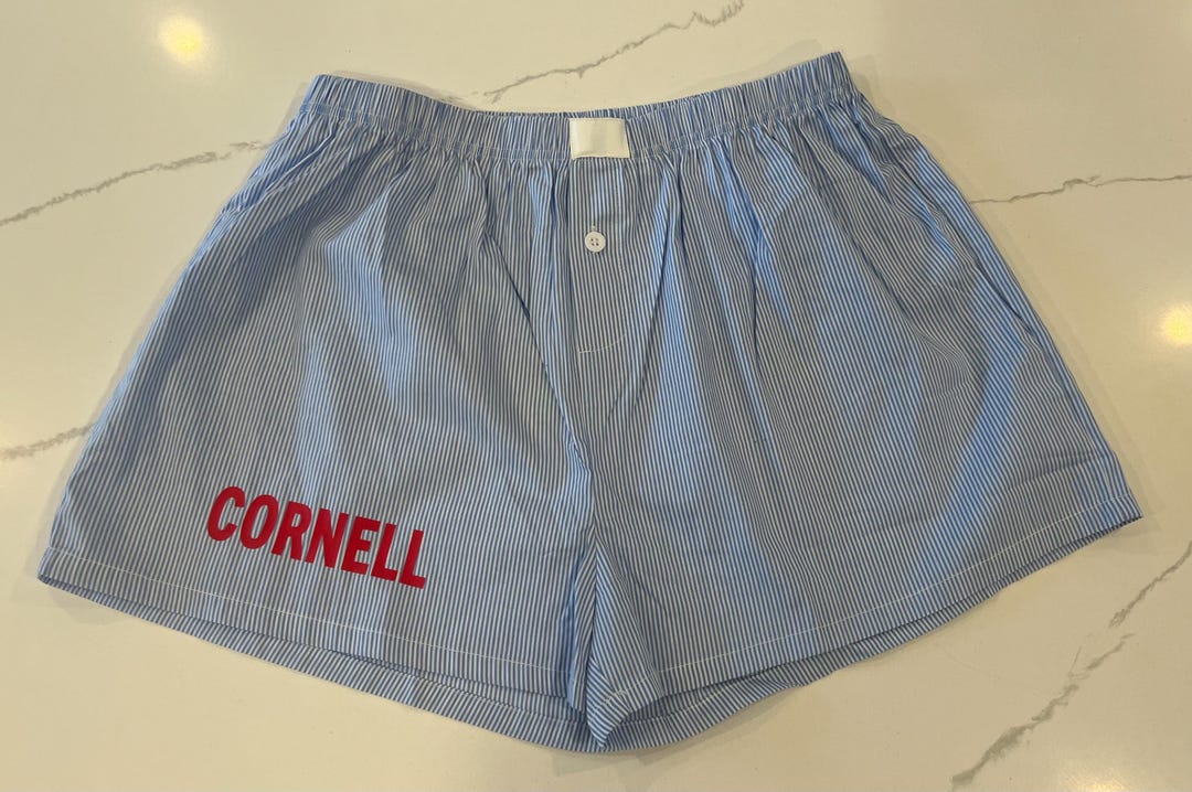 Custom Boxer Shorts With College or Sorority Name - Etsy