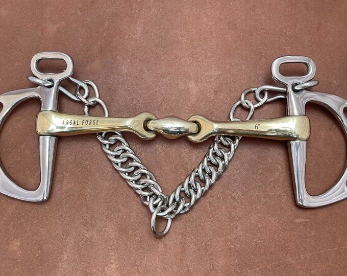 Kimberwick Jointed Vebrindend Lozenge Link Mouth Snaffle Draft Horse ...