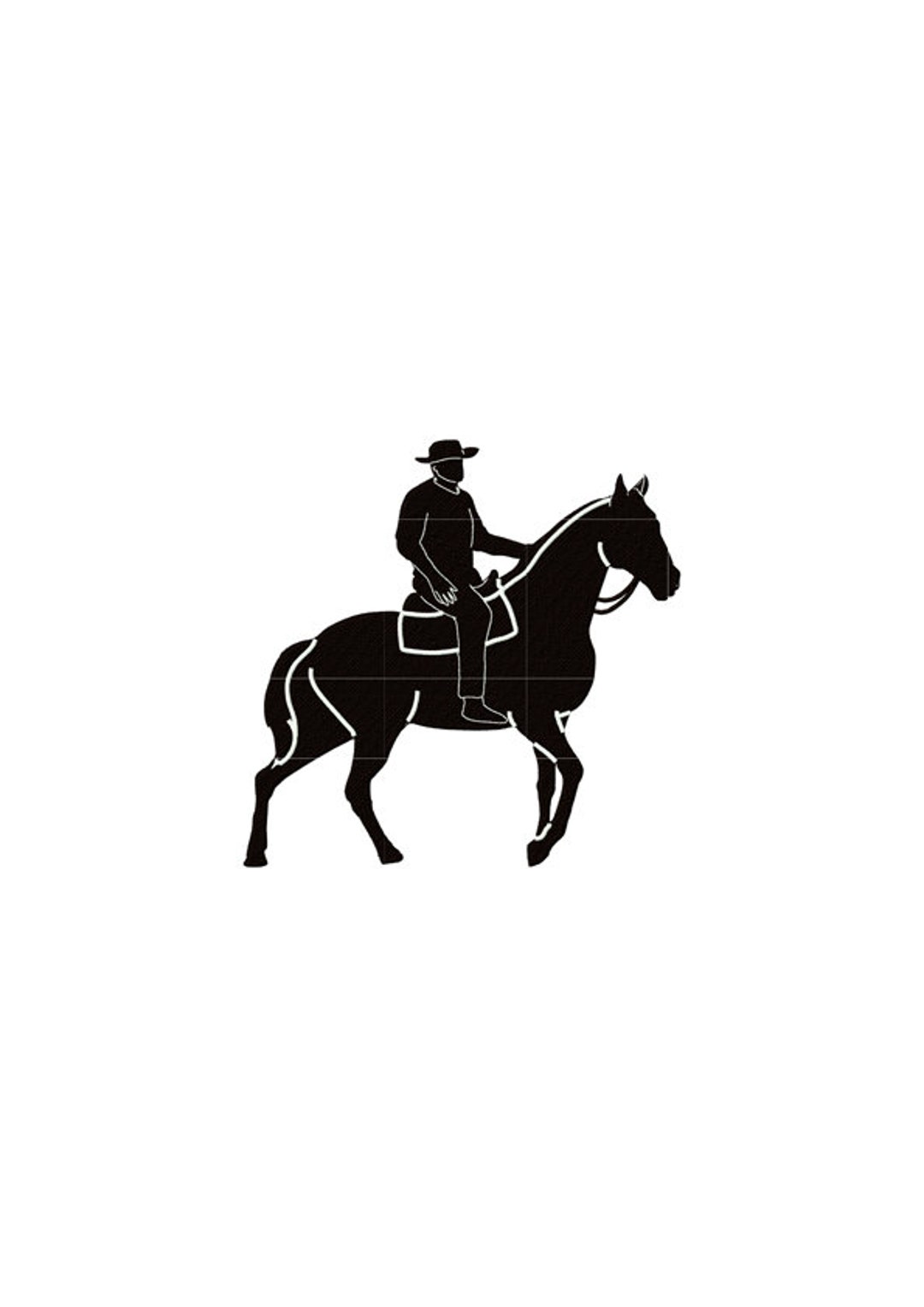 Cowboy Embroidery Design. Machine Embroidery Design. Mini Cowboy ...