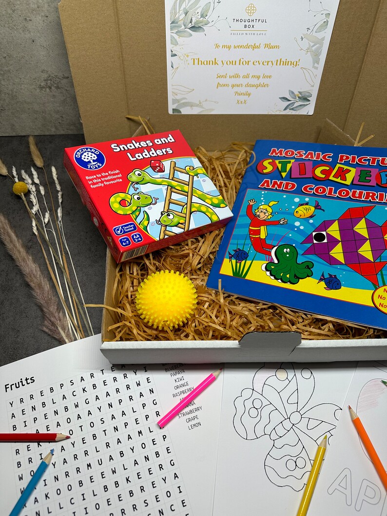 Alzheimers / Dementia Premium Activity Box - No Personalisation - Etsy