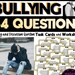 Bullying Questions | Bullying Awareness | Anti Bullying | Bullying ...