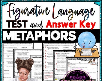 Personification Test | Figurative Language Test | Personification ...