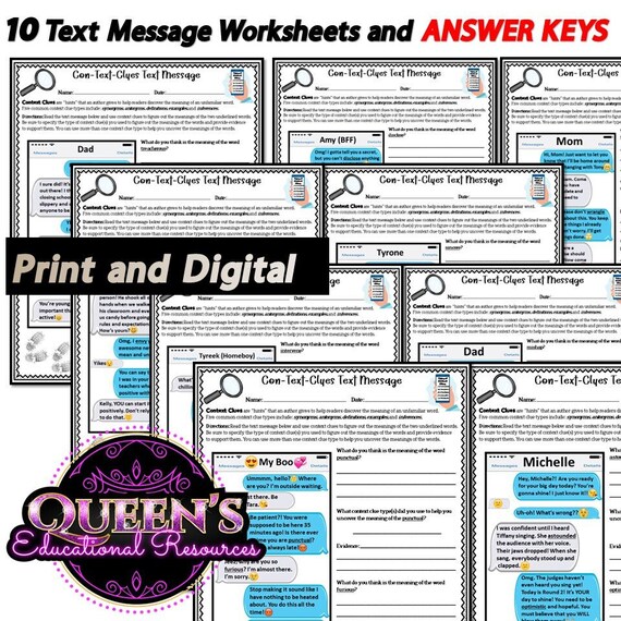 Context Clues Worksheets Elementary Context Clues Reading Passages