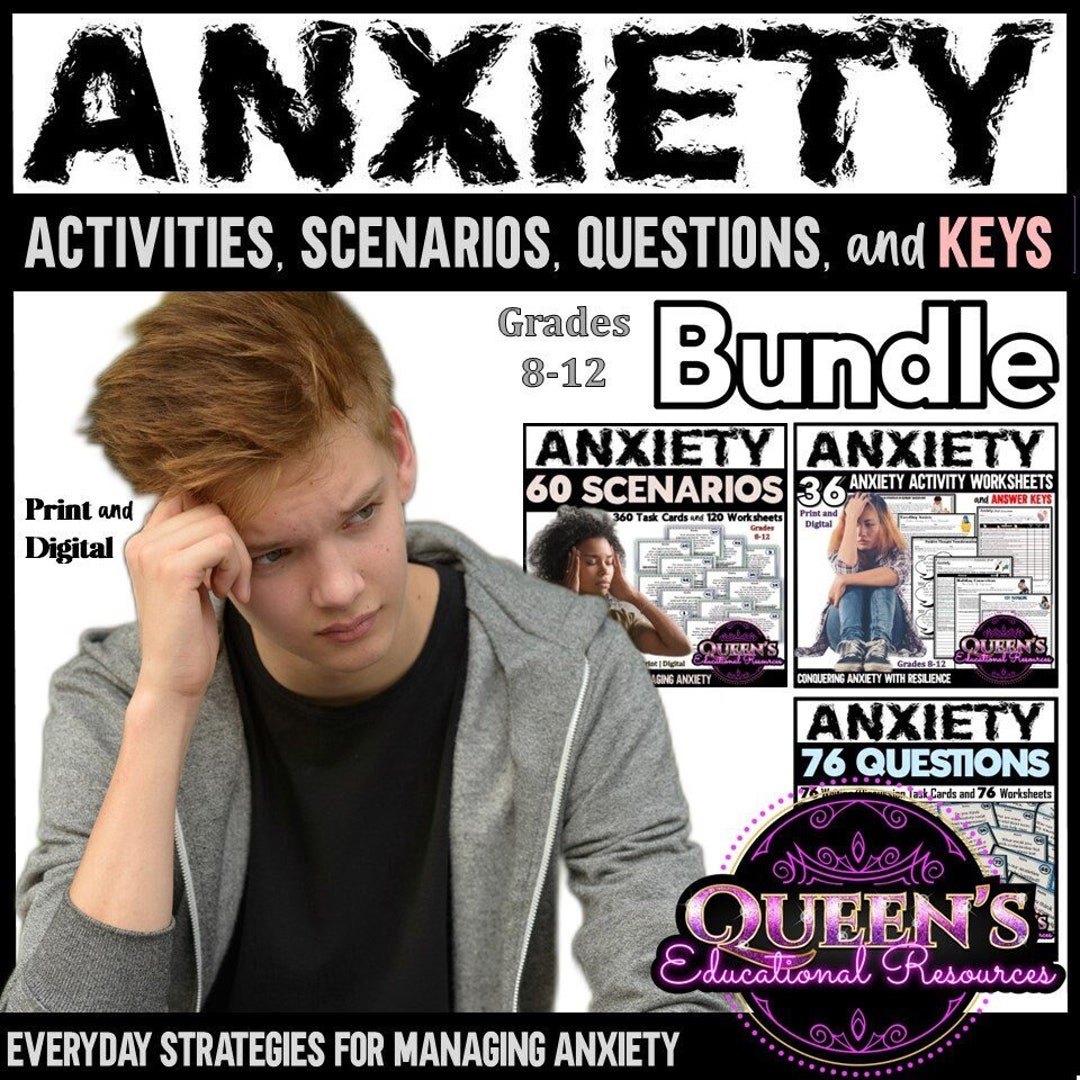 Anxiety Curriculum Anxiety Activities Anxiety Worksheets Emotion ...