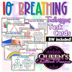 Calm Down Corner | Breathing Techniques | Breathe | Self-care for Teens ...
