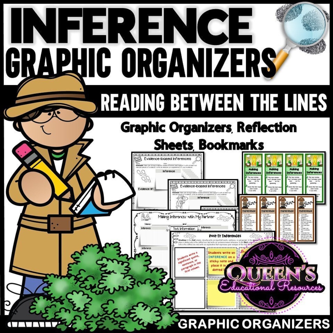 Inference Graphic Organizer, Reading Comprehension, Making Inferences ...