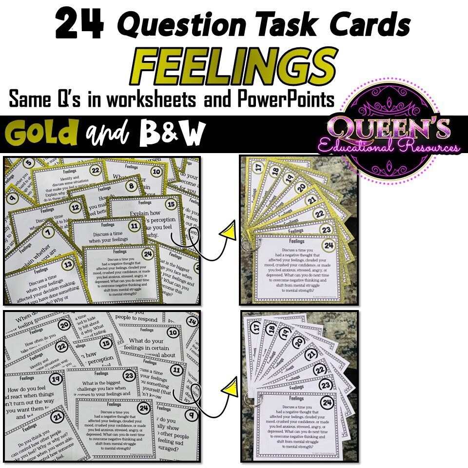 Feelings and Emotions Check-in | Emotional Regulation | Feelings ...