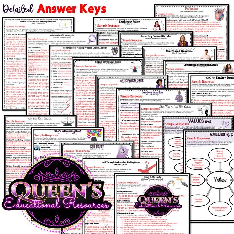 Decision-making Lesson and Powerpoint | Decision-making Activities ...