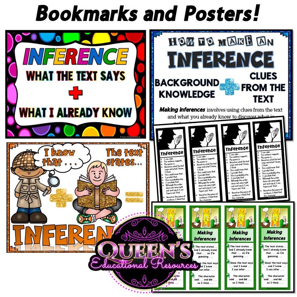 Inference Lesson Plan and Powerpoint, Reading Comprehension, Making ...