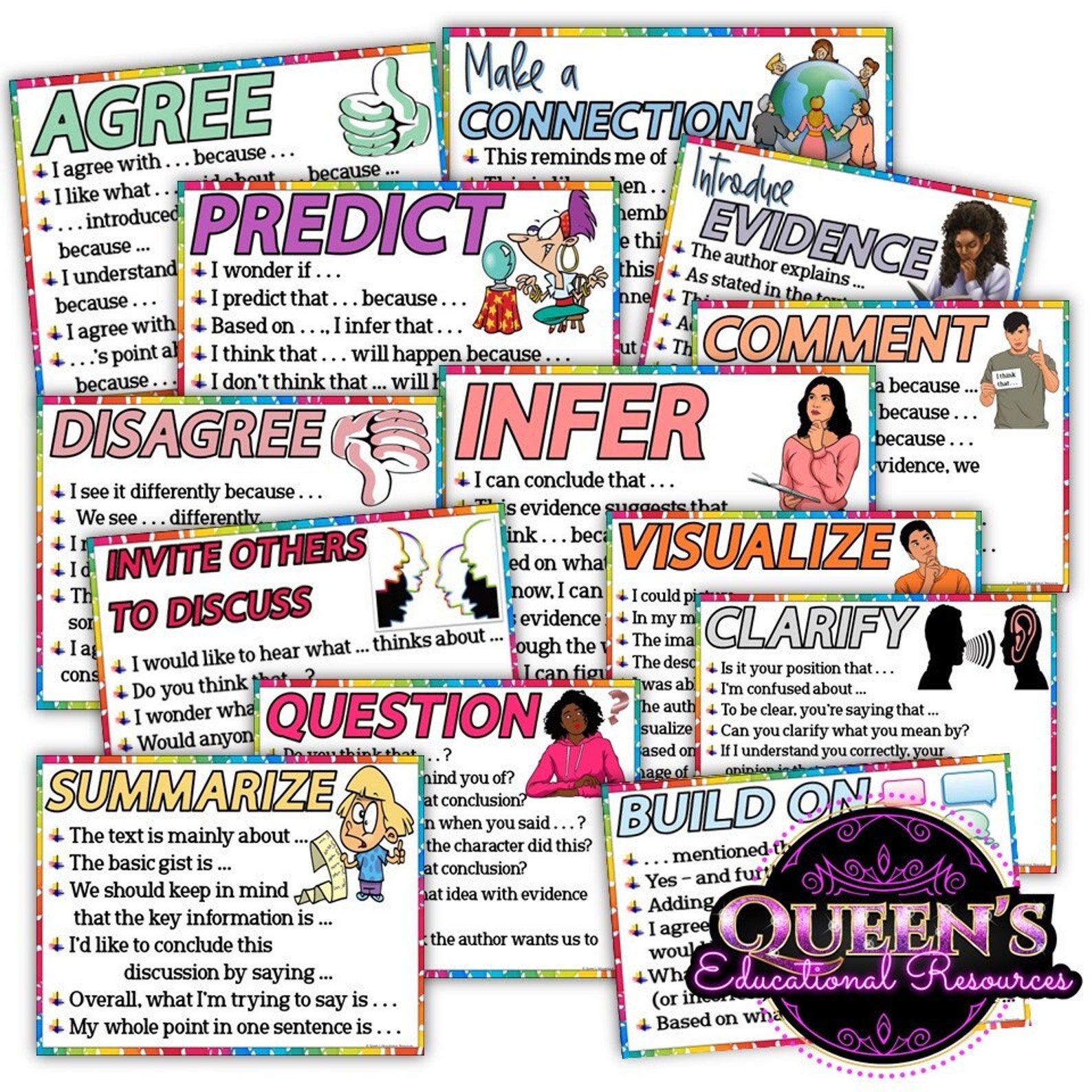 Accountable Talk Posters, Accountable Talk Signs, Classroom Decor ...