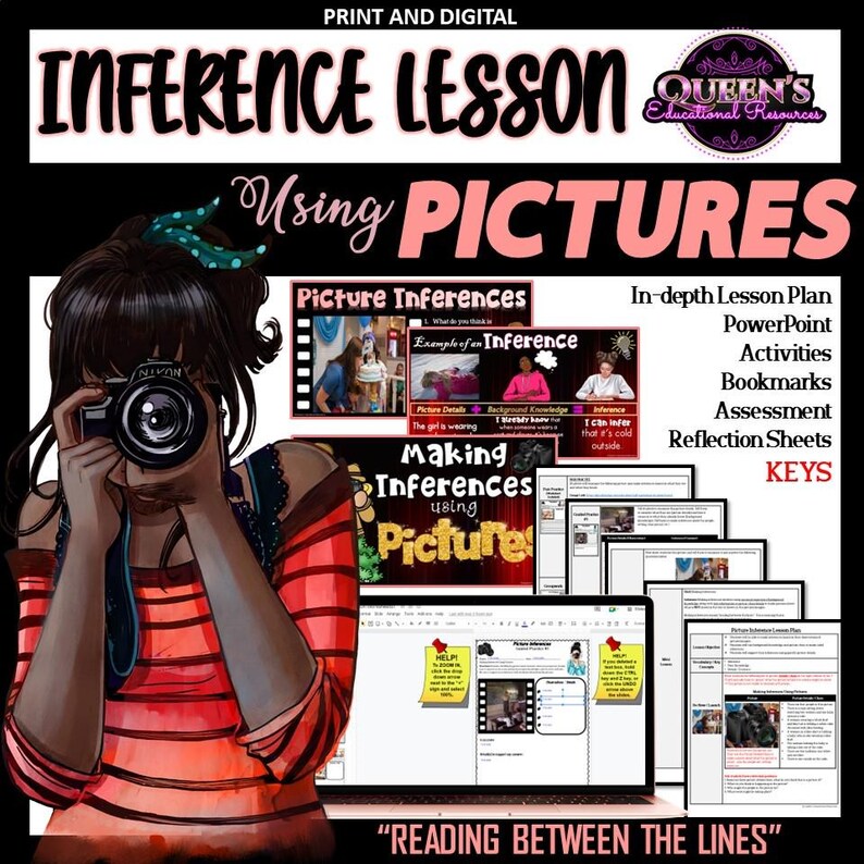 Inference Lesson Plan and Powerpoint, Reading Comprehension, Making ...