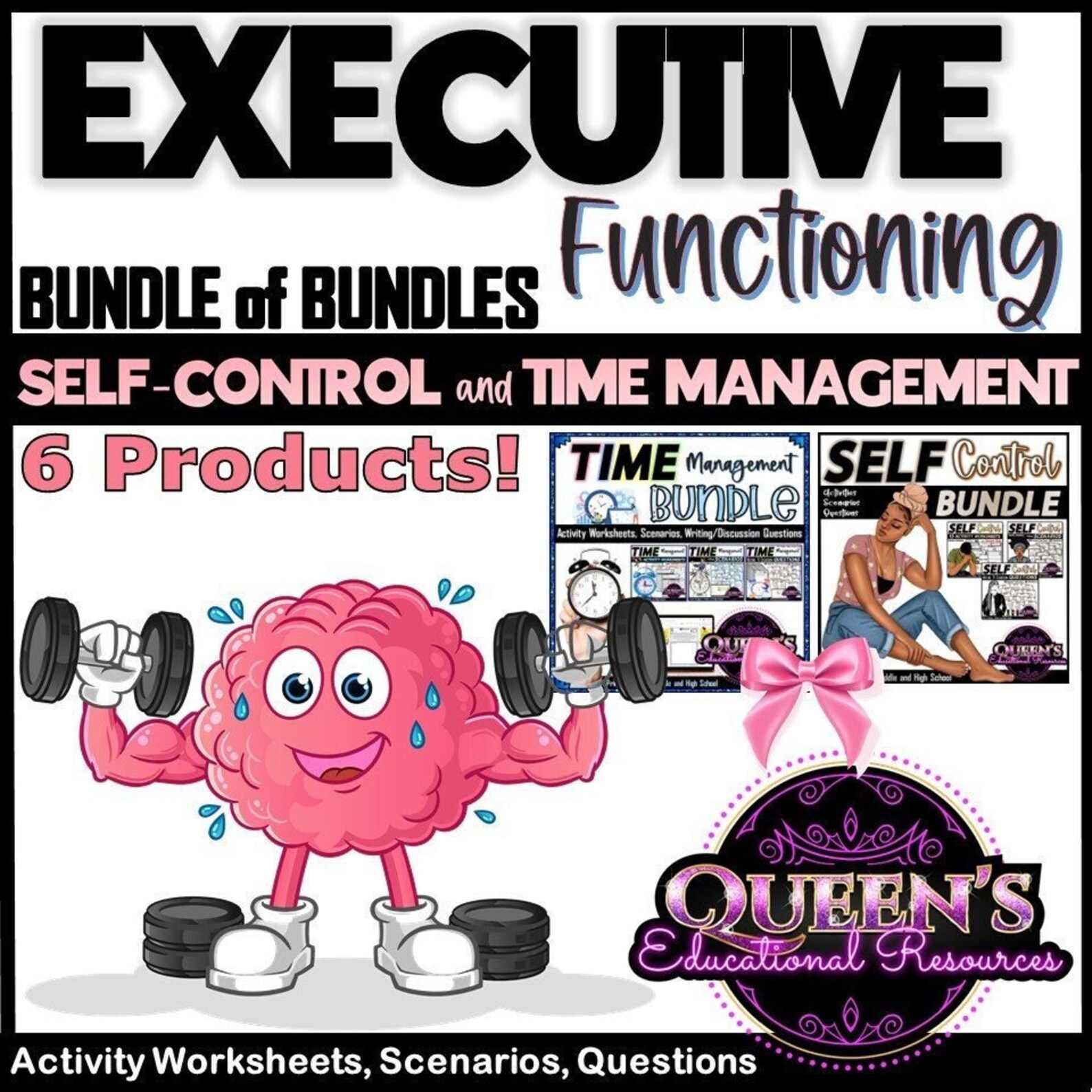 Executive Functioning Time Management Worksheets Time Management ...