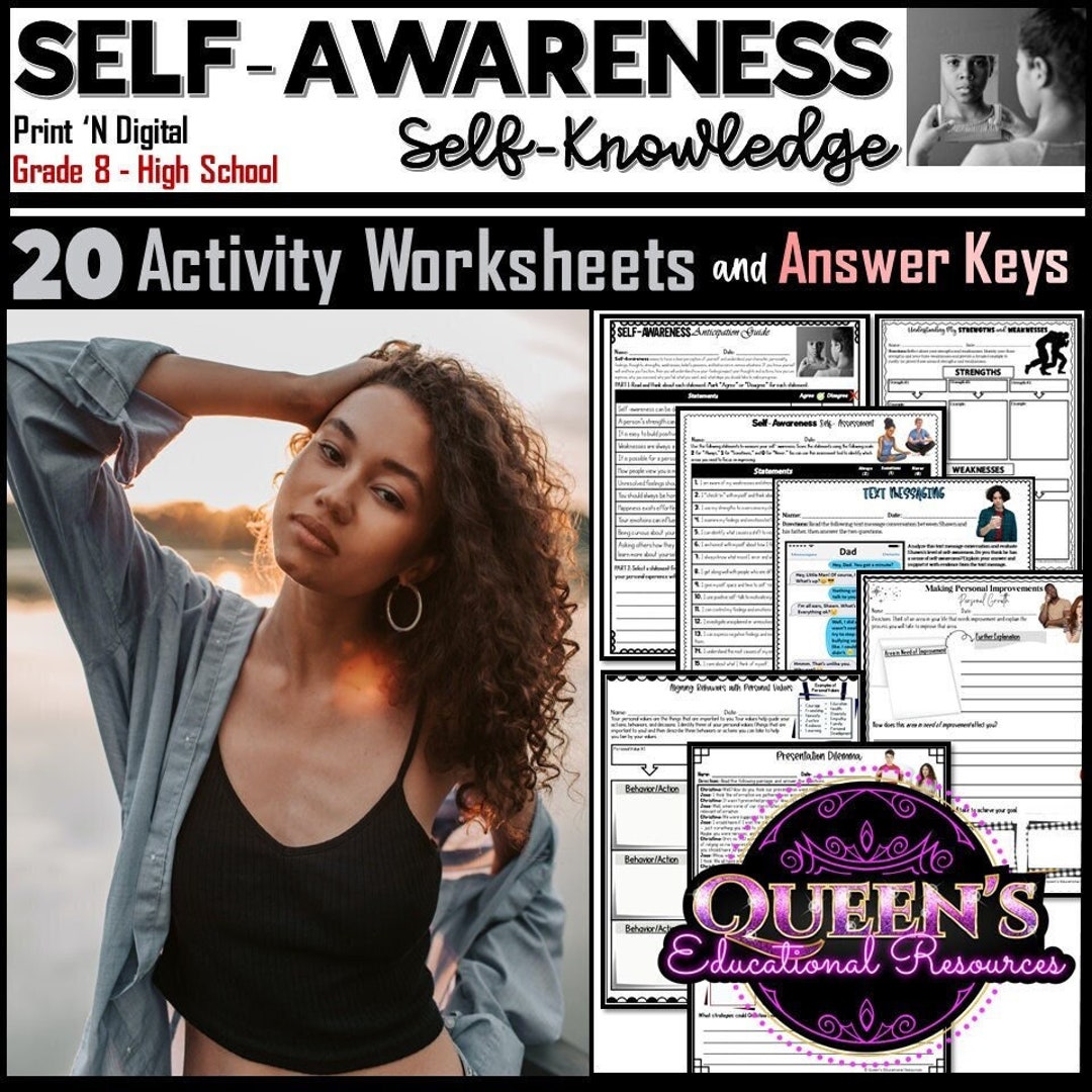 Self-awareness Activities | All About Me Worksheets | All About Me ...