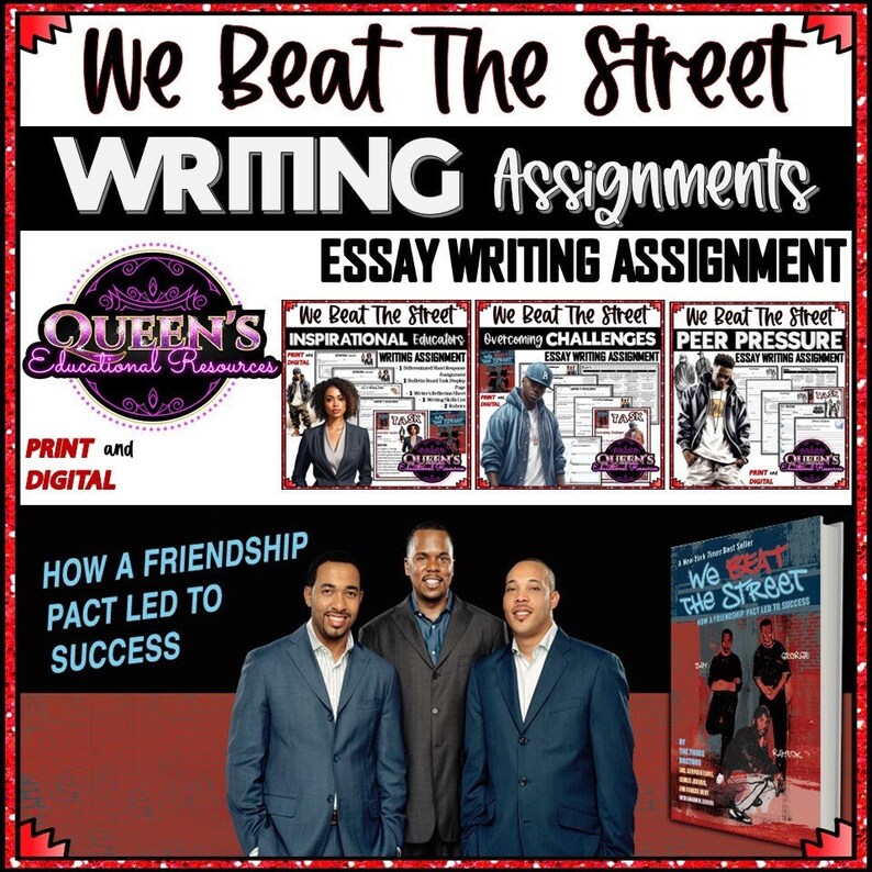 We Beat the Street Chapter Questions, Activities, We Beat the Street ...