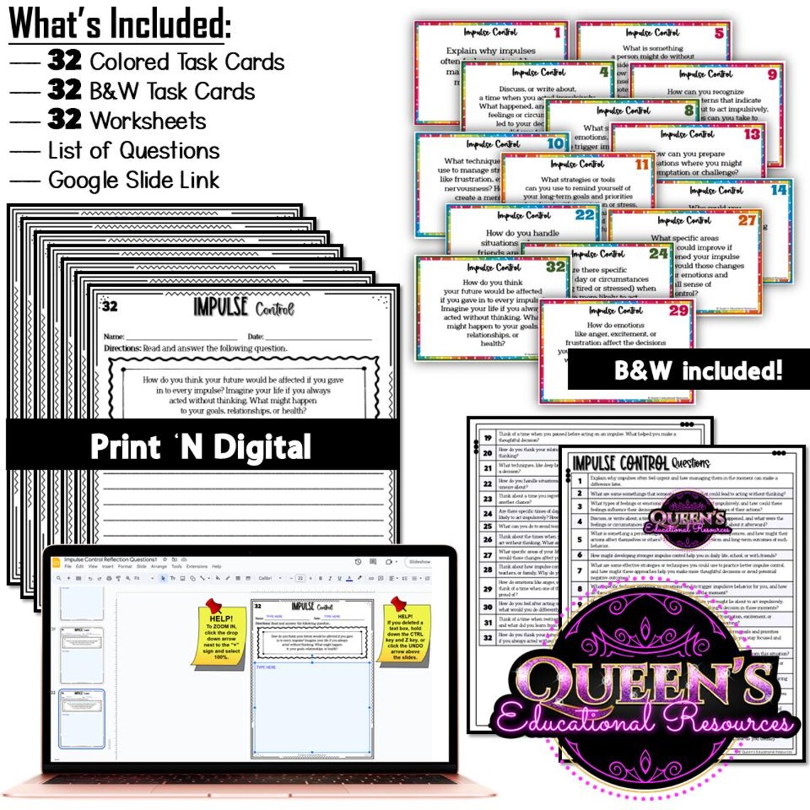 Self-control Questions | Impulse Control Questions | Self-regulation ...