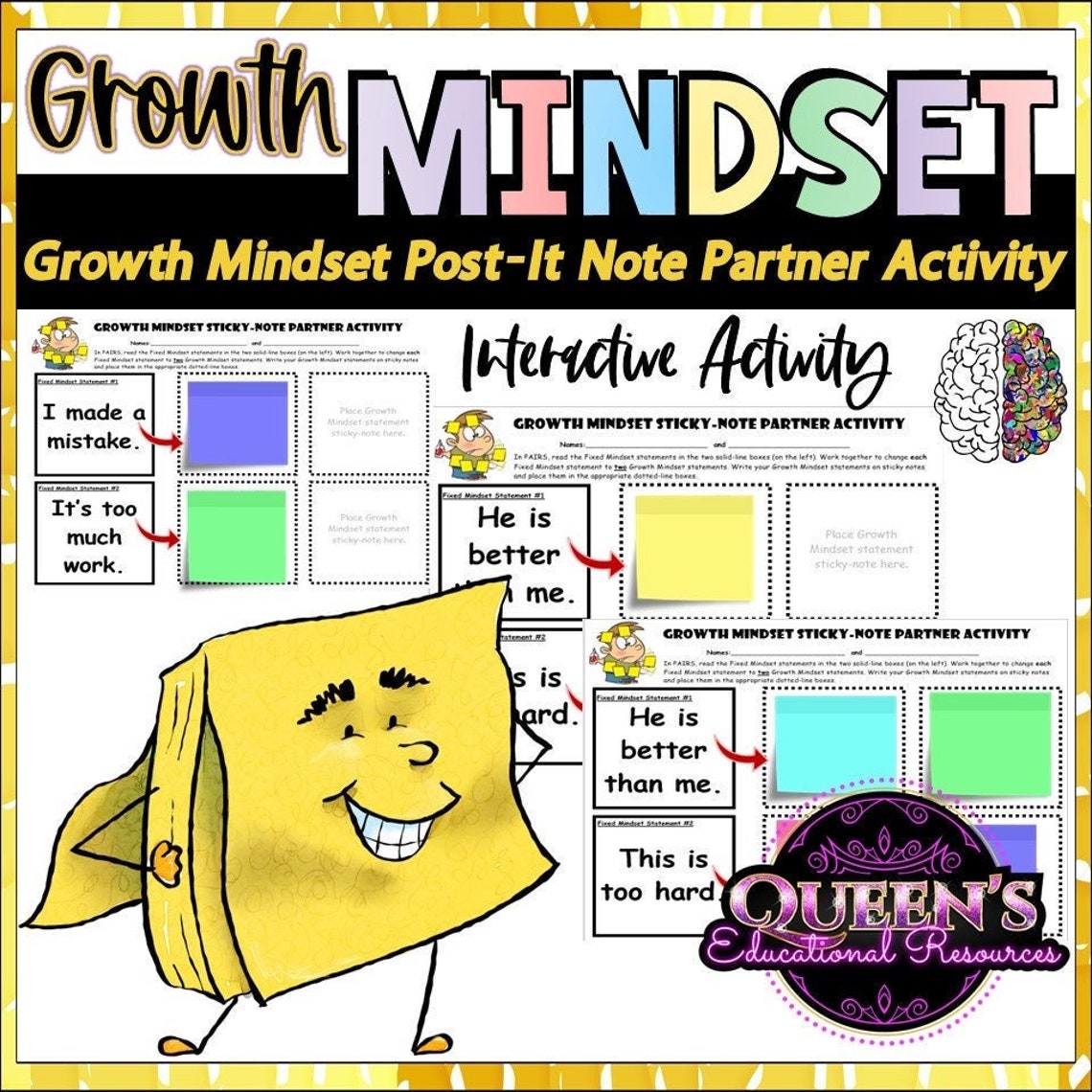 Growth Mindset Interactive Activity | Growth Mindset Activities ...
