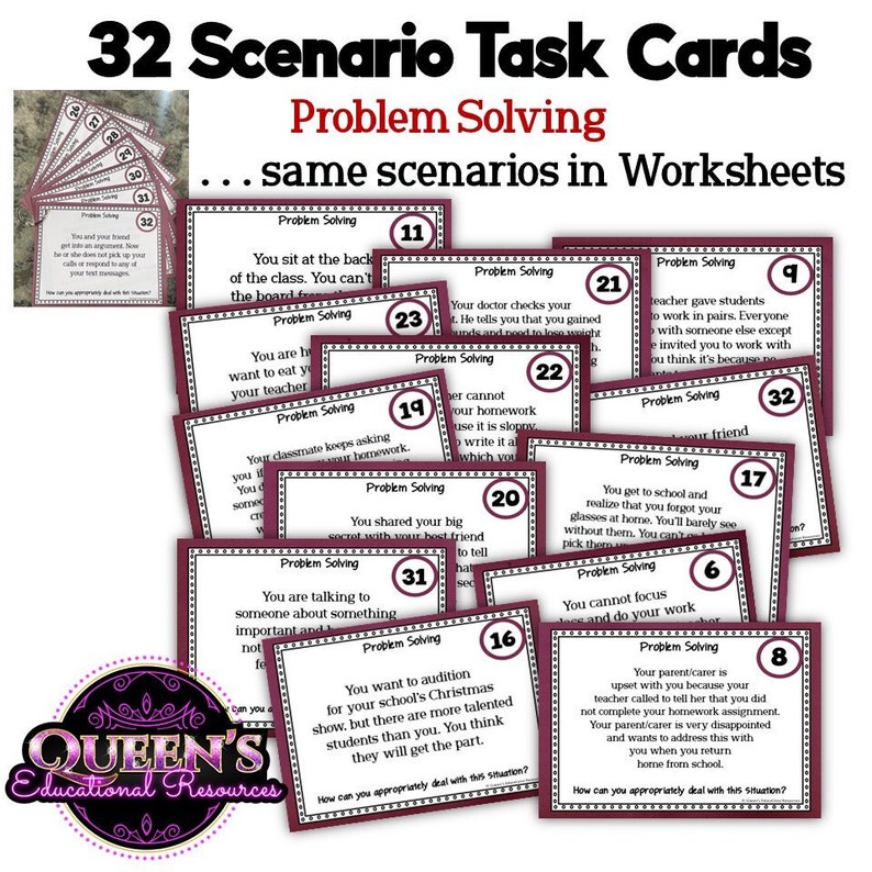 Conflict Resolution Scenarios, Conflict Resolution, Problem Solving ...