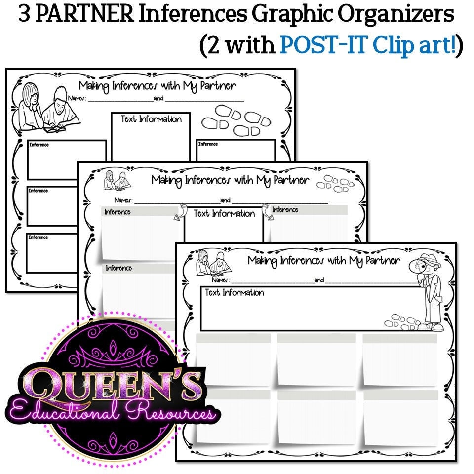 Making Inferences Graphic Organizers, Making Inferences, Inferring ...