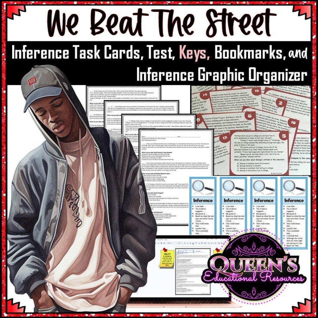 We Beat the Street Assessment, Inference Test, Making Inferences Task ...