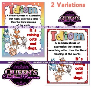 Figurative Language Posters | Learning Posters | Onomatopoeia ...