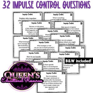 Self-control Questions | Impulse Control Questions | Self-regulation ...