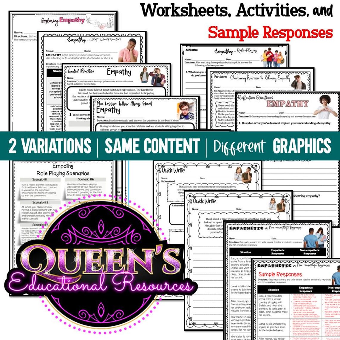 Empathy Lesson Plan | Empathy Powerpoint Activity Worksheets ...