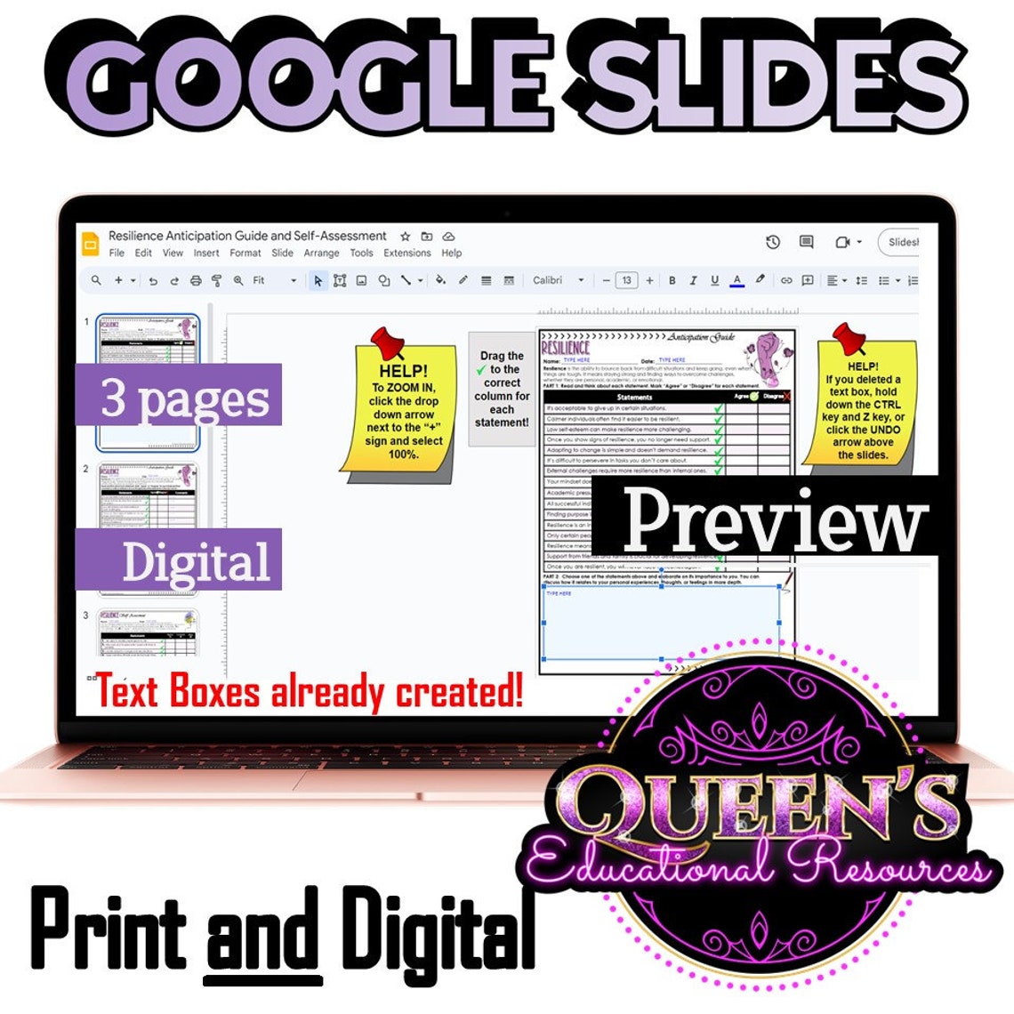 Resilience Anticipation Guide | Self-assessment | Perseverance | Social ...