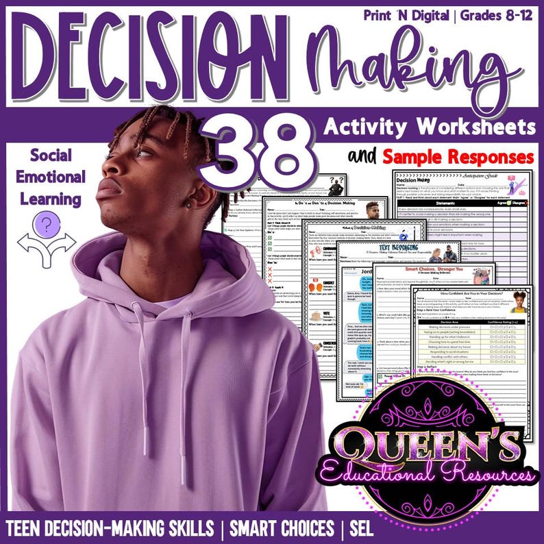 Decision-making Lesson and Powerpoint | Decision-making Activities ...