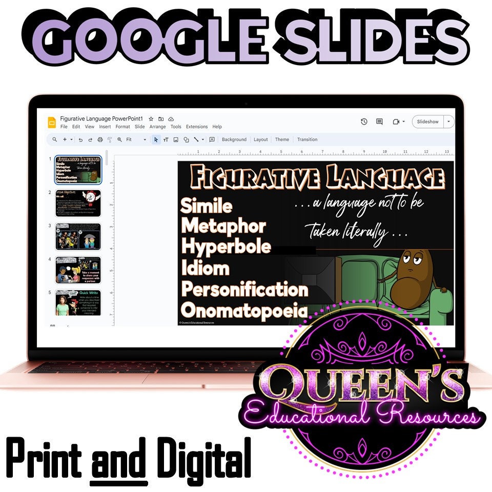 Figurative Language Lesson Plan and Powerpoint | Figurative Language ...