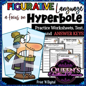 Figurative Language Activities | Similes | Metaphors | Personification ...