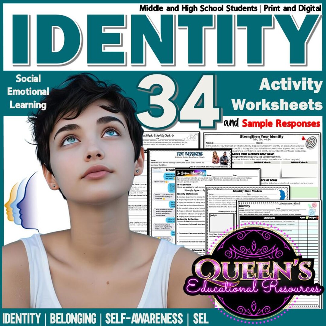 Identity Activities | Self-awareness | SEL | Belonging | Social ...