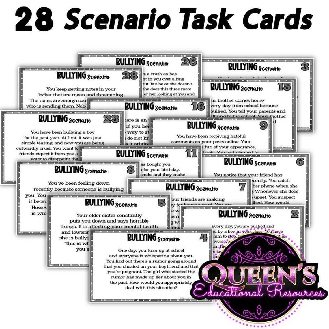 Bullying Scenarios | Bullying Awareness | Anti Bullying | Bullying ...