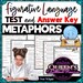 Figurative Language Tests | Similes | Metaphors | Onomatopoeia ...