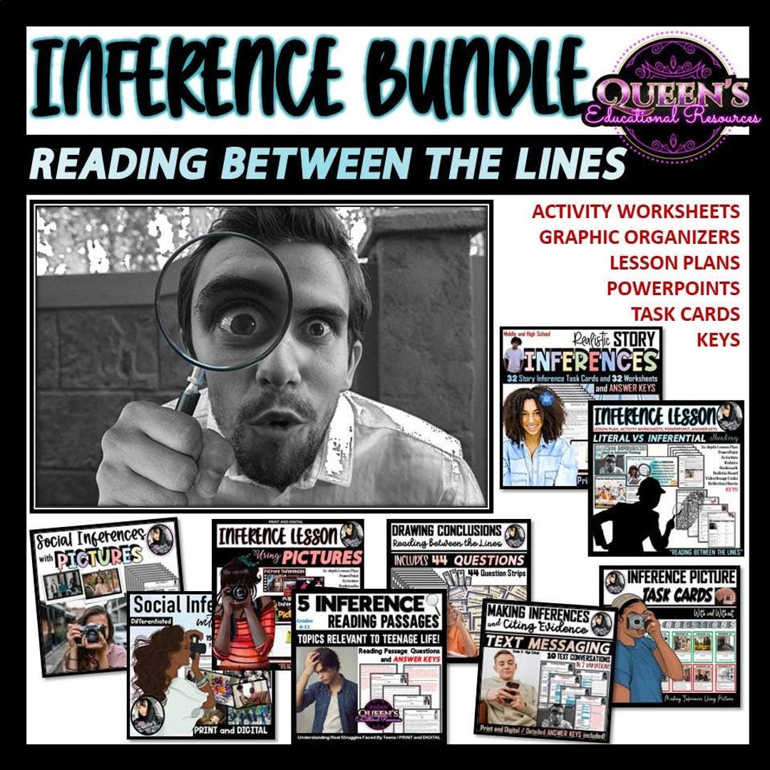 Inference Lesson Plan and Powerpoint, Reading Comprehension, Making ...