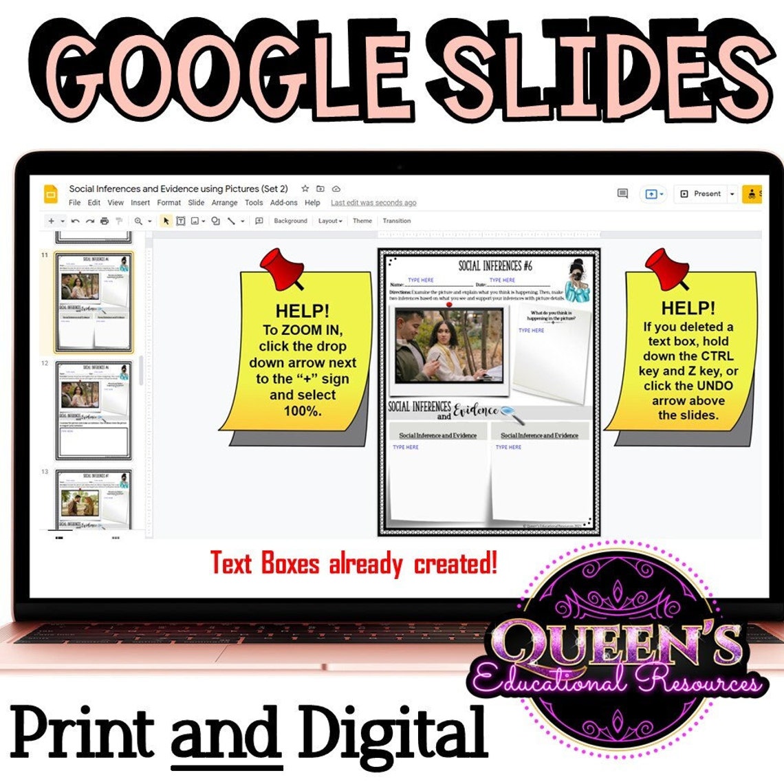 Social Inferences, Making Inferences With Pictures, Making Inferences ...