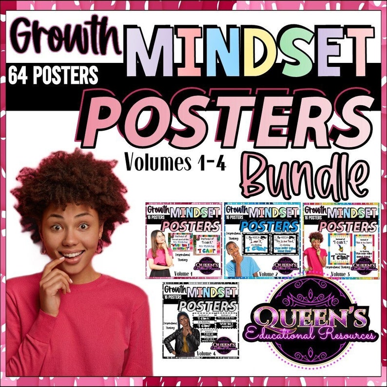 Growth Mindset Posters | Growth Mindset Bulletin Board | Positive ...