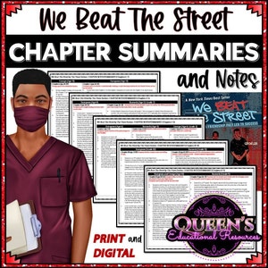 We Beat the Street Chapter Questions, Activities, We Beat the Street ...