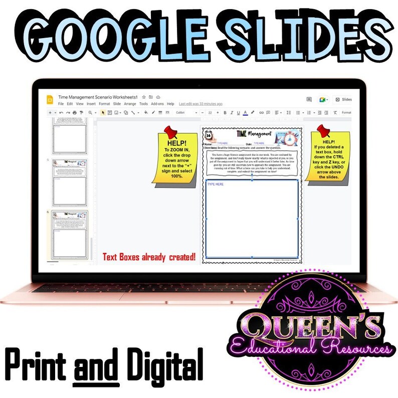 Time Management Worksheets | Time Management Scenarios | Time ...