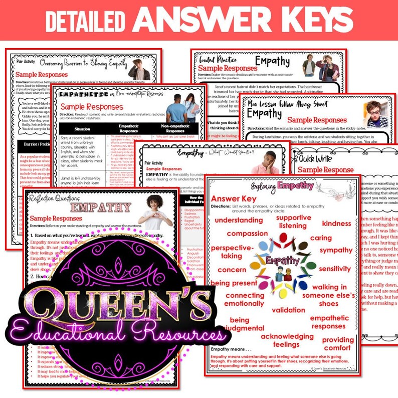 Empathy Lesson Plan Empathy Powerpoint Activity Worksheets Perspective ...