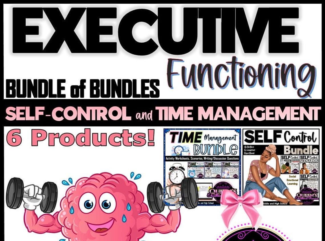 Executive Functioning | Time Management Worksheets | Time Management ...