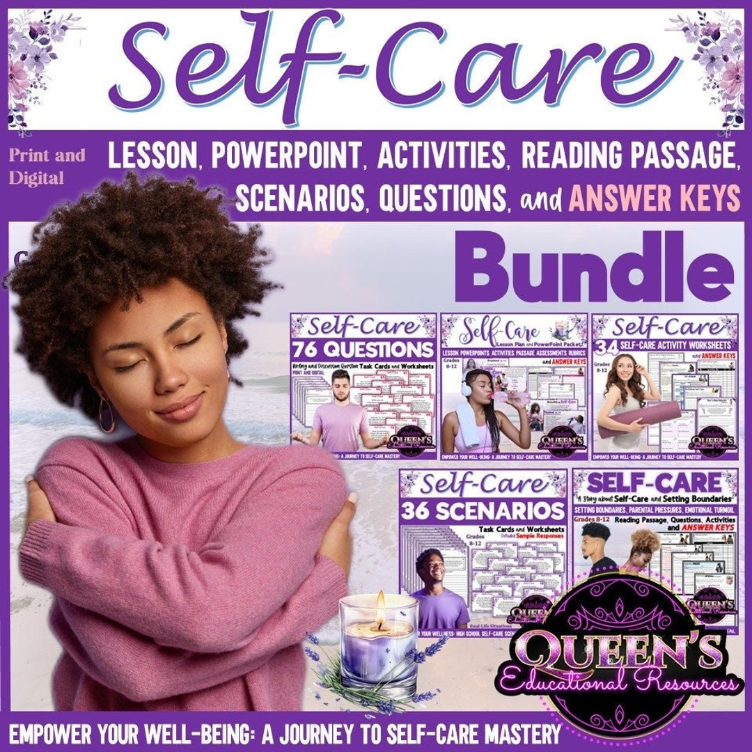 Self-care for Teens | Self-care Lesson Plan | Self-care Lesson and ...