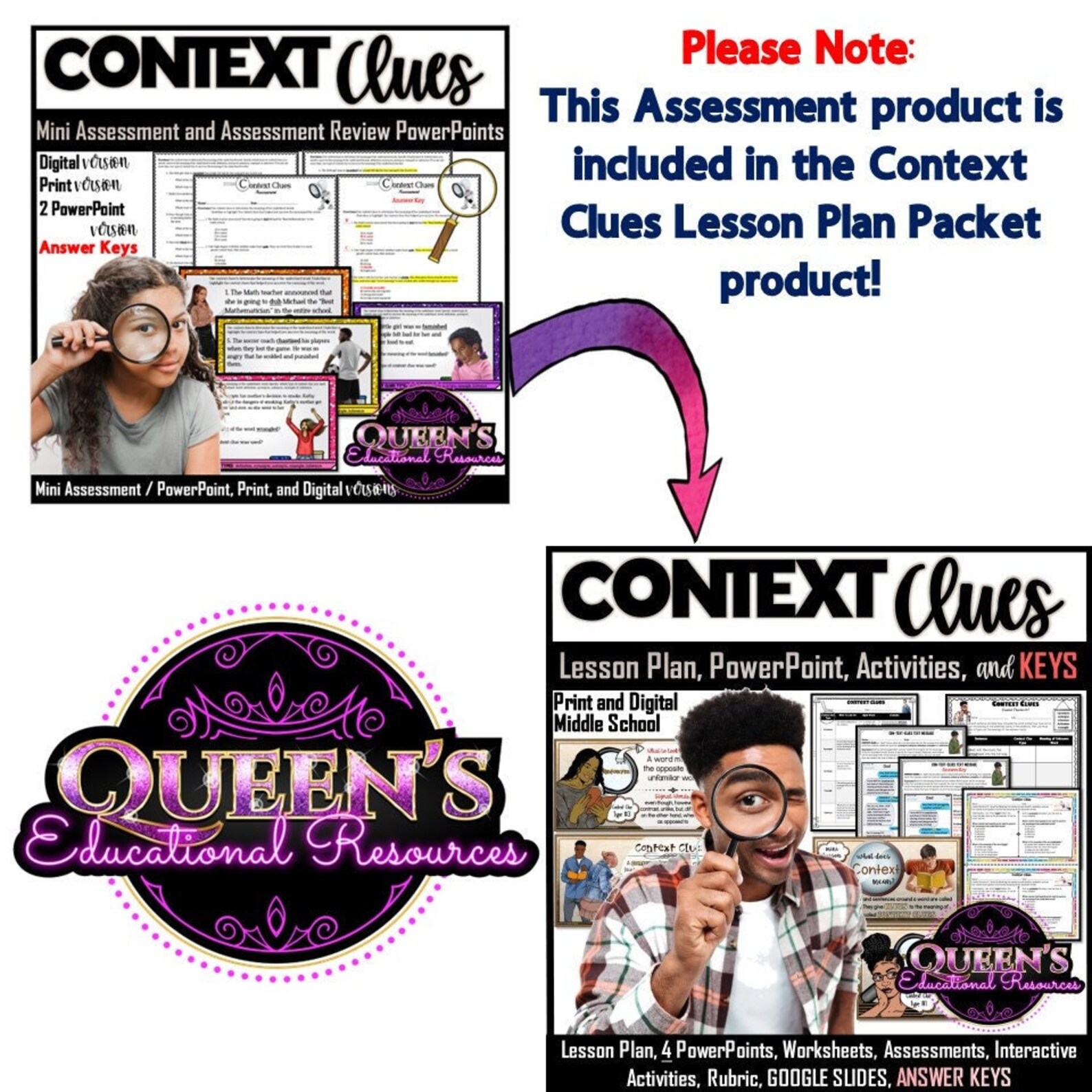 Context Clues Test, Context Clues Assessment, Context Clues Worksheets ...
