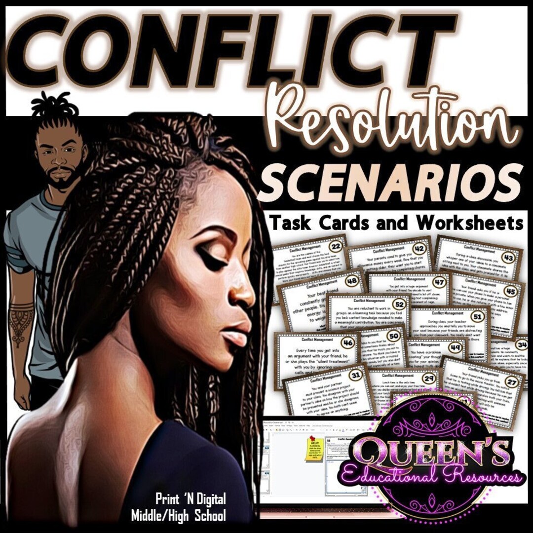 Conflict Resolution Scenarios, Conflict Resolution, Problem Solving ...