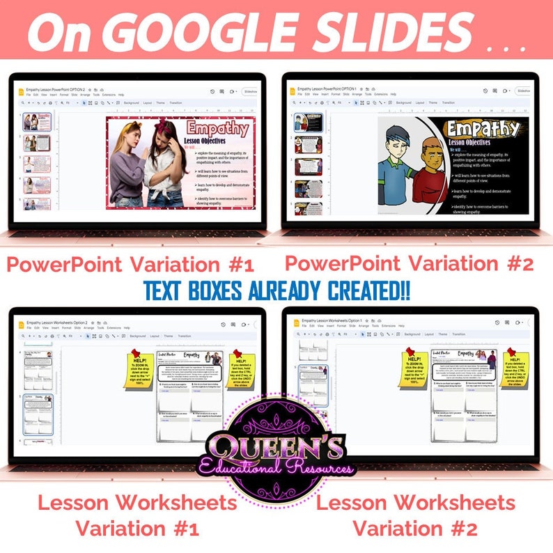 Empathy Lesson Plan Empathy Powerpoint Activity Worksheets Perspective ...