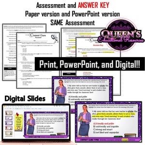 Context Clues Test, Context Clues Assessment, Context Clues Worksheets ...