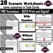 Self-control Scenarios | Impulse Control Scenarios | Self-regulation ...
