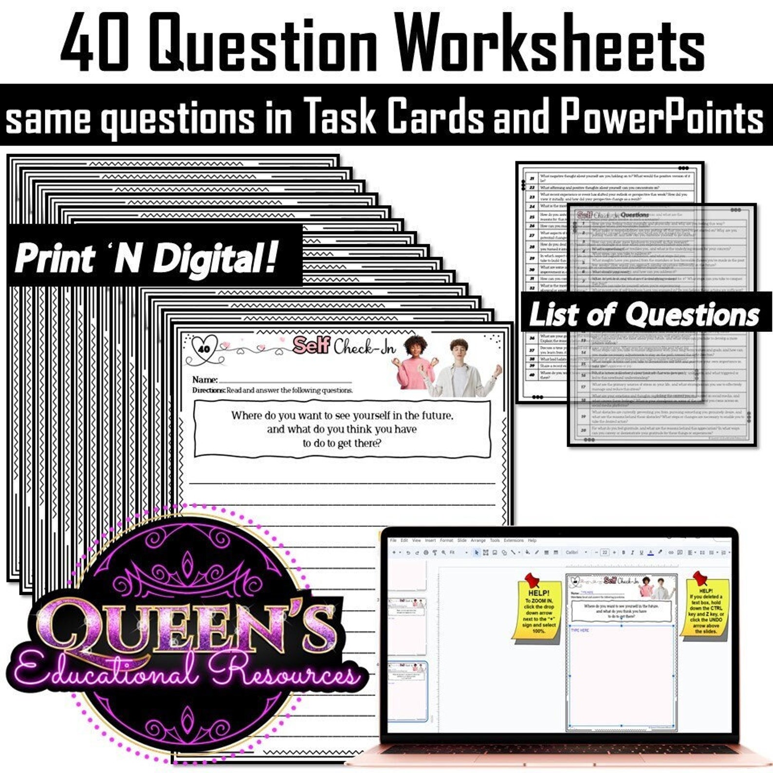 Self Check-in | Emotions Check-in | Emotional Regulation | Feelings ...