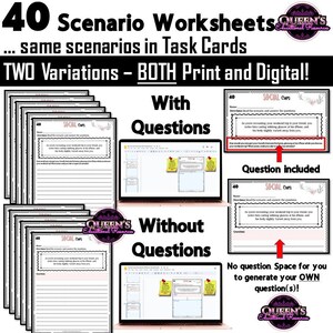 Social Cues Scenarios | Nonverbal Cues | Body Language Activities ...